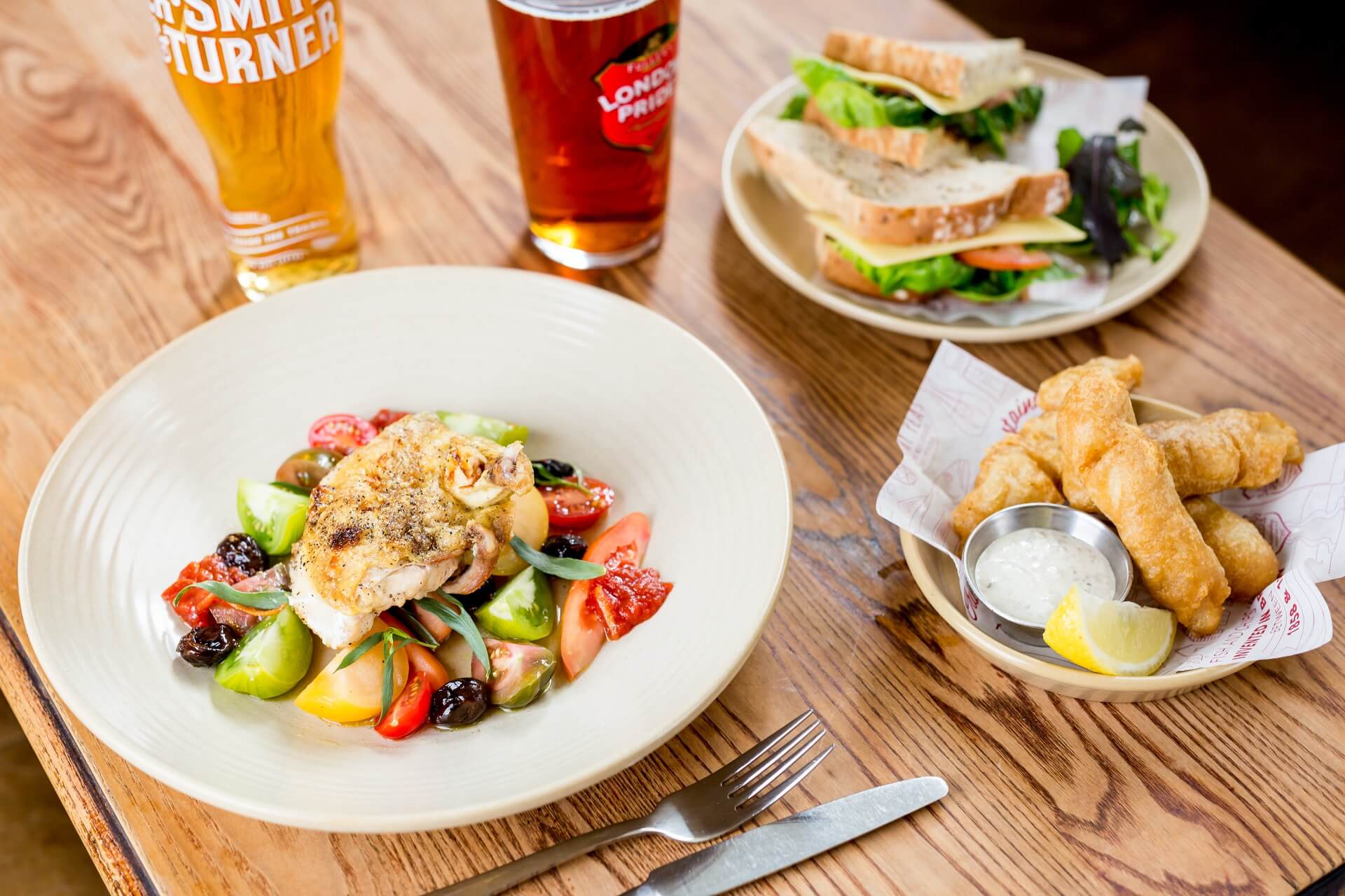 The Doric Arch - Food at The Doric Arch Pub & Restaurant, Euston